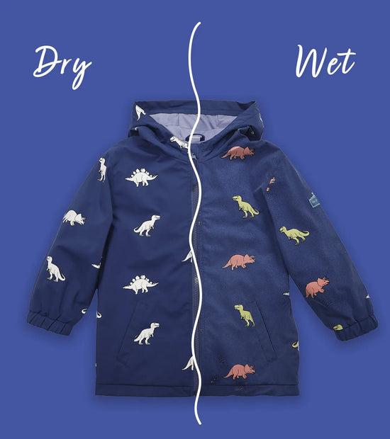 Color Changing Dinosaur Raincoat for Kids – www.hollyandbeau.com